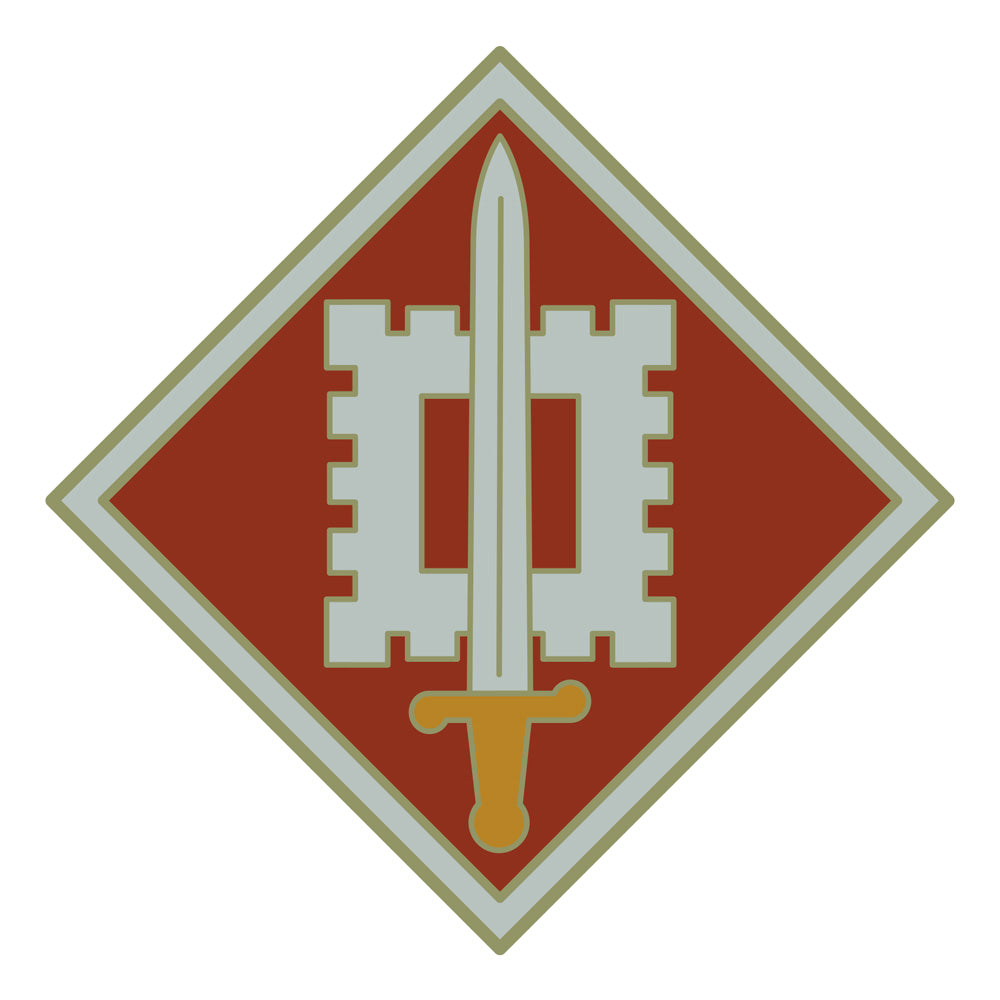 CSIB Sticker - 18th Engineering Brigade Decal | USAMM