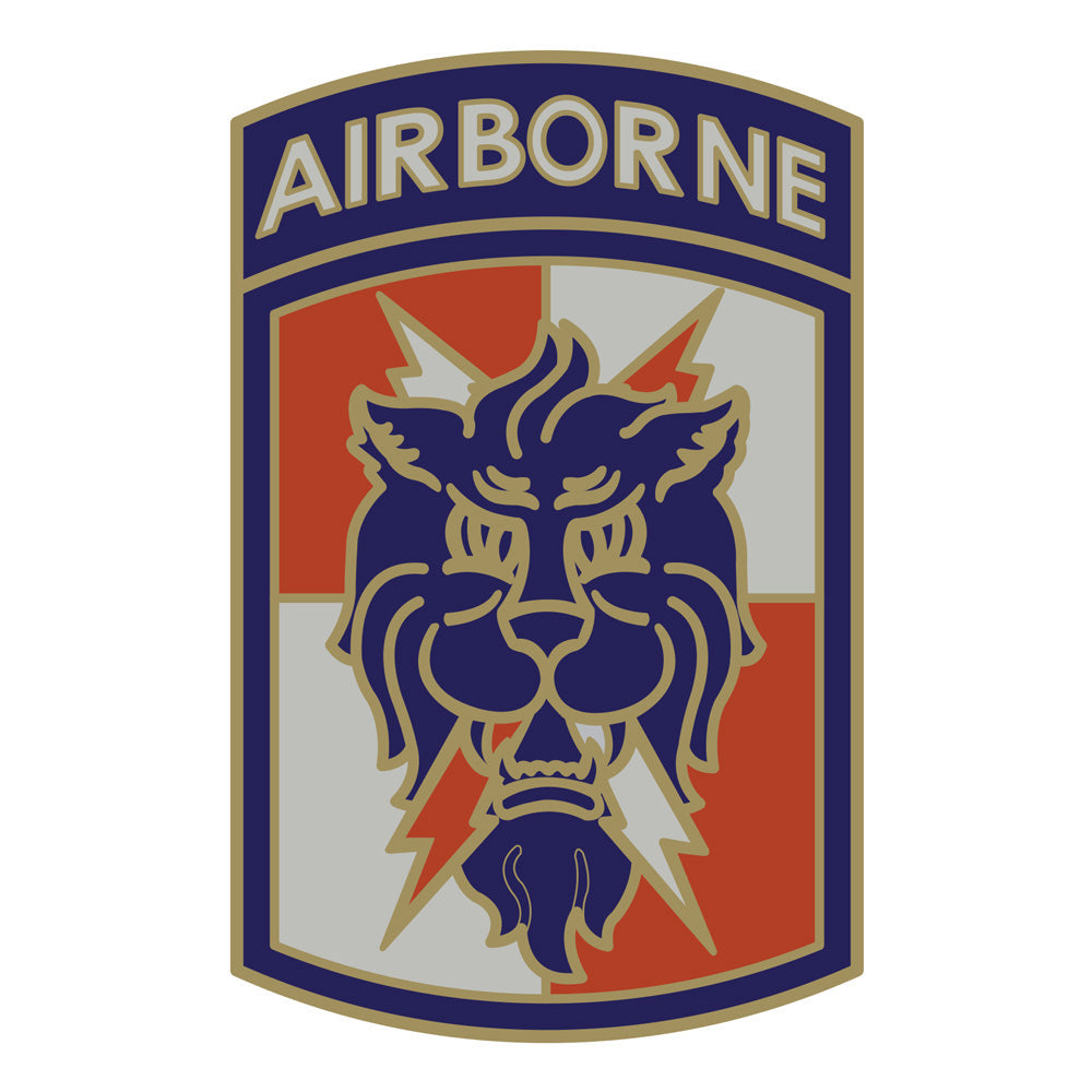 CSIB Sticker - 35th Signal Bde Airborne Tab Decal | USAMM