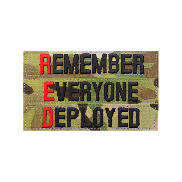 RED Friday Nametape Bumper Sticker | USAMM