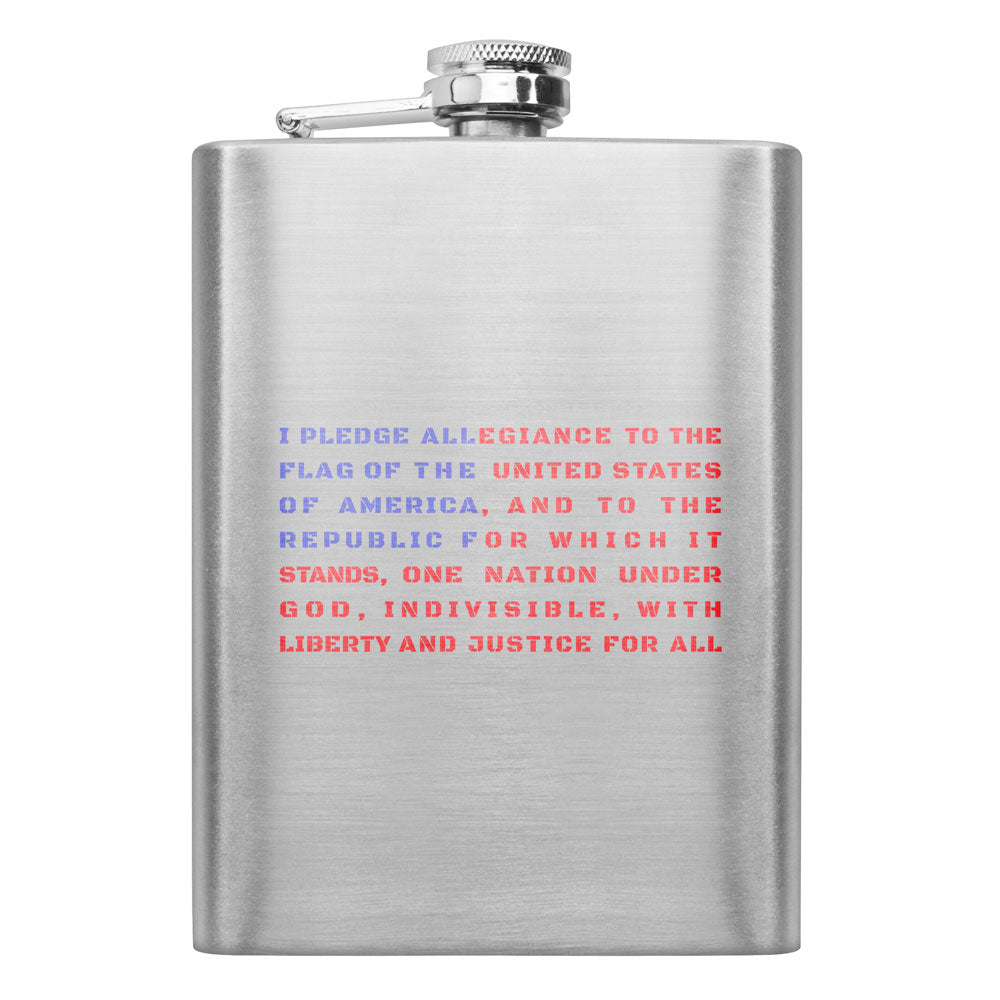 I Pledge All 8 oz. Flask – USAMM