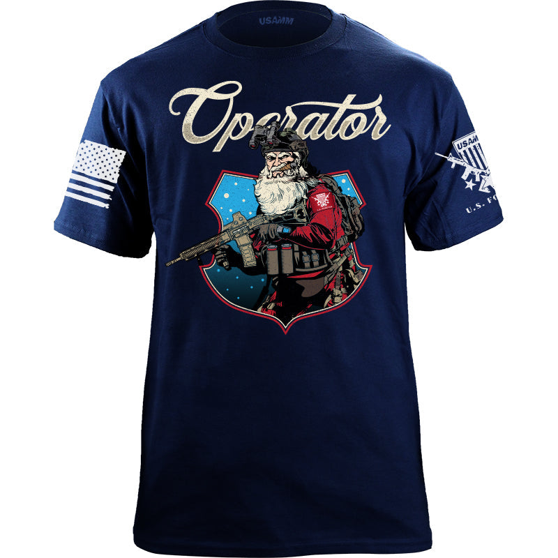 Operator Santa T-Shirt | USAMM