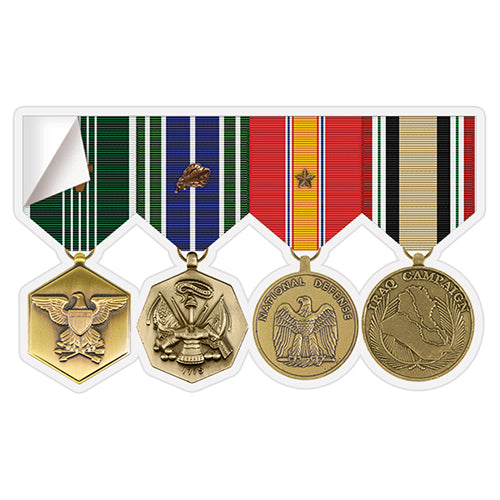 Standard Medal Rack Sticker | USAMM