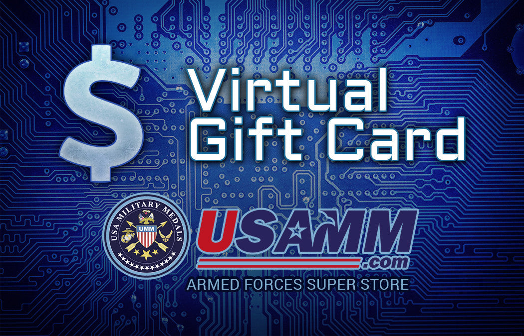 Digital Gift Card | Military Gift Card | USAMM