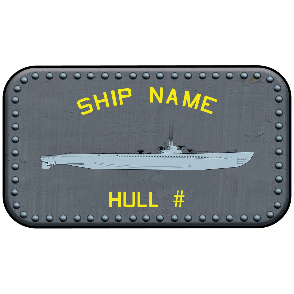 U.S. Navy Custom Ship Sticker – USAMM