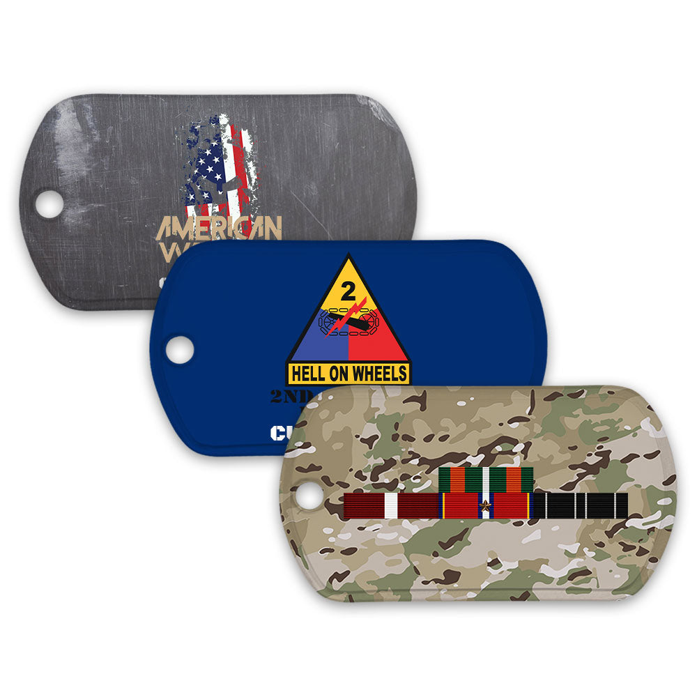 Custom MilSpec Dog Tag Set (2-Sided) | USAMM