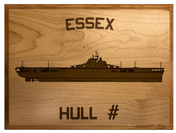 US Navy Custom Ship 3D Laser Engraved Plaque | USAMM