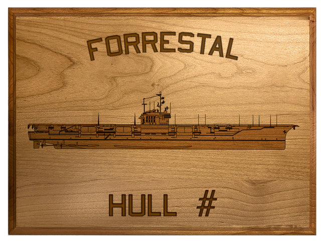 US Navy Custom Ship 3D Laser Engraved Plaque | USAMM