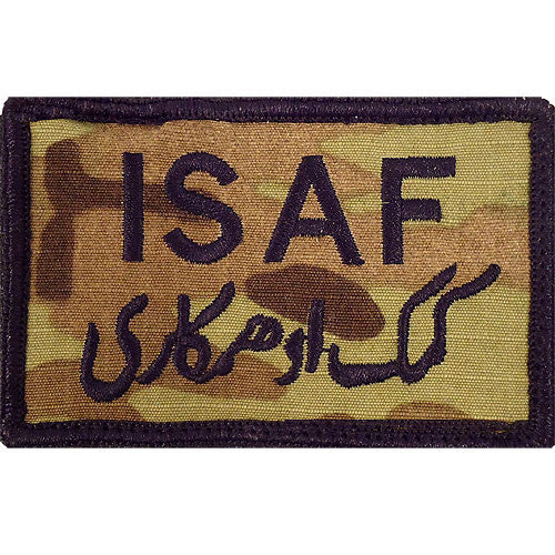 ISAF (Int'l Security Assistance Force) MultiCam (OCP) Patch | USAMM