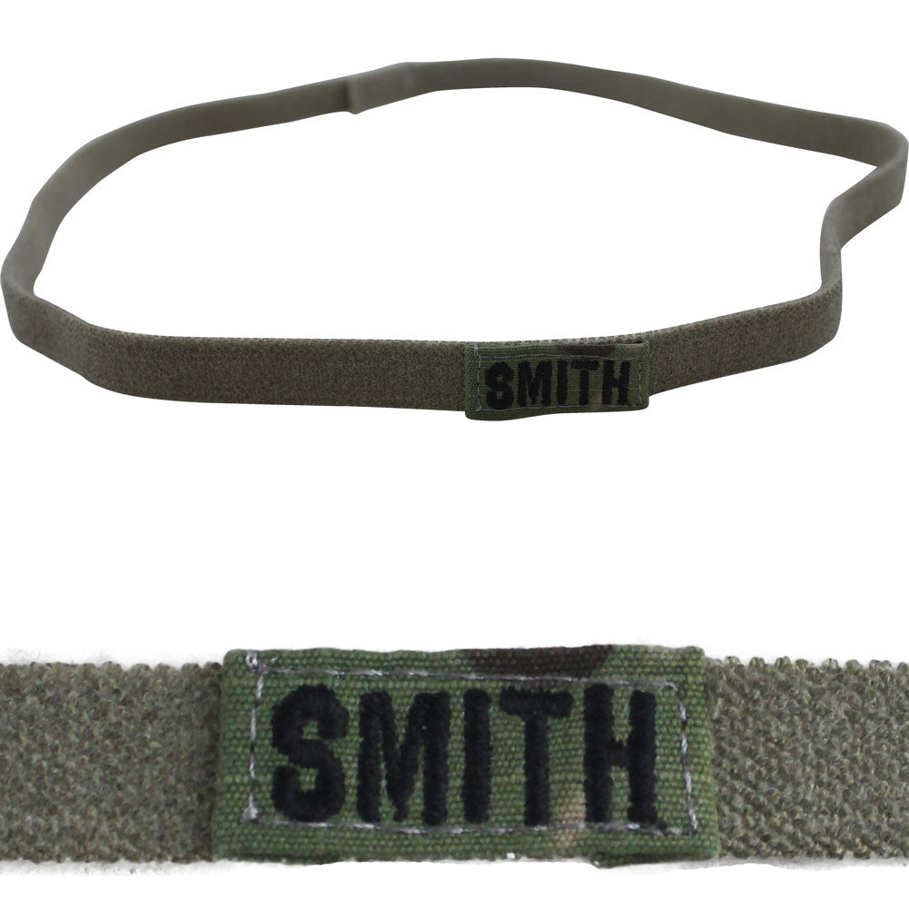 Embroidered Name Tapes and Helmet Bands | USAMM