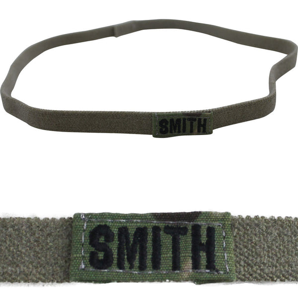 Embroidered Name Tapes and Helmet Bands | USAMM