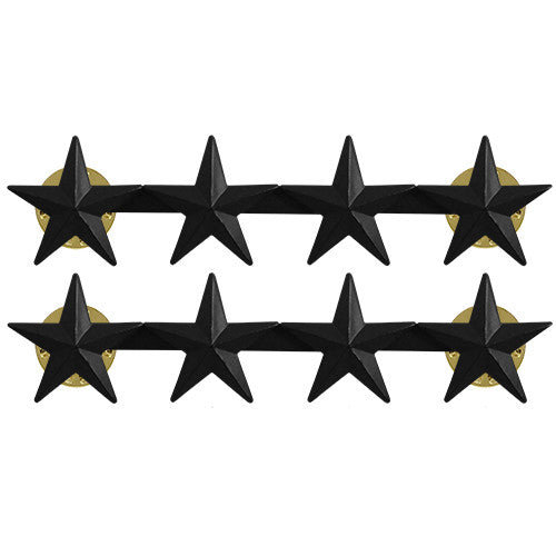 Army Subdued Black Metal Rank – USAMM