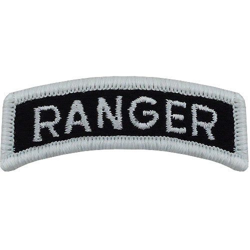 Ranger Class A Tab - Black / White Trim | USAMM