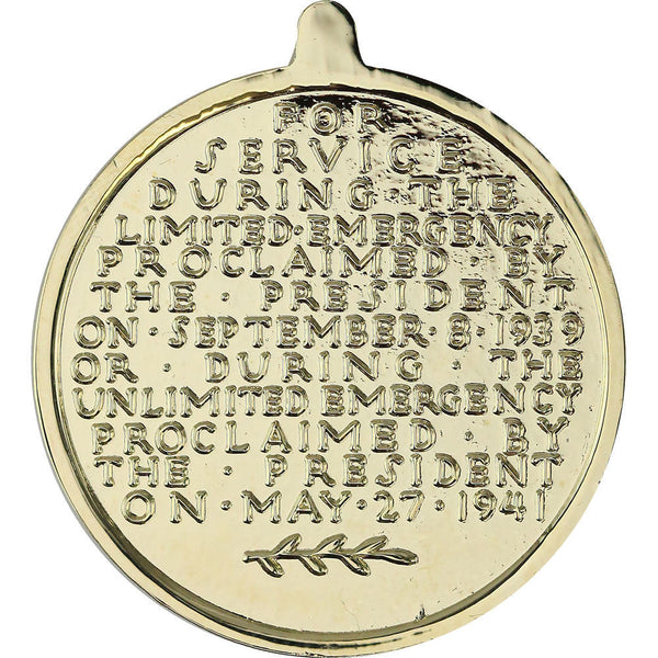 American Defense Anodized Medal - WW II | USAMM