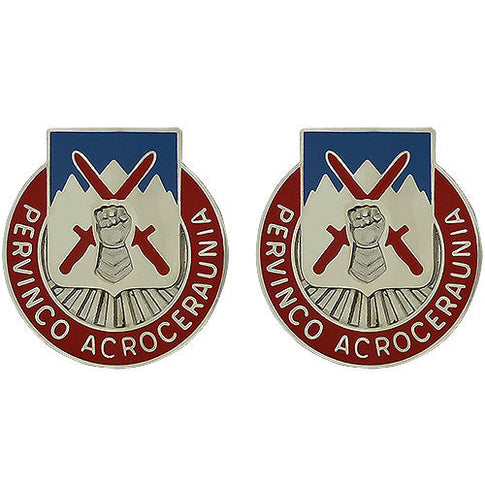 Special Troops Battalion, 10th Mountain Division Unit Crest | USAMM